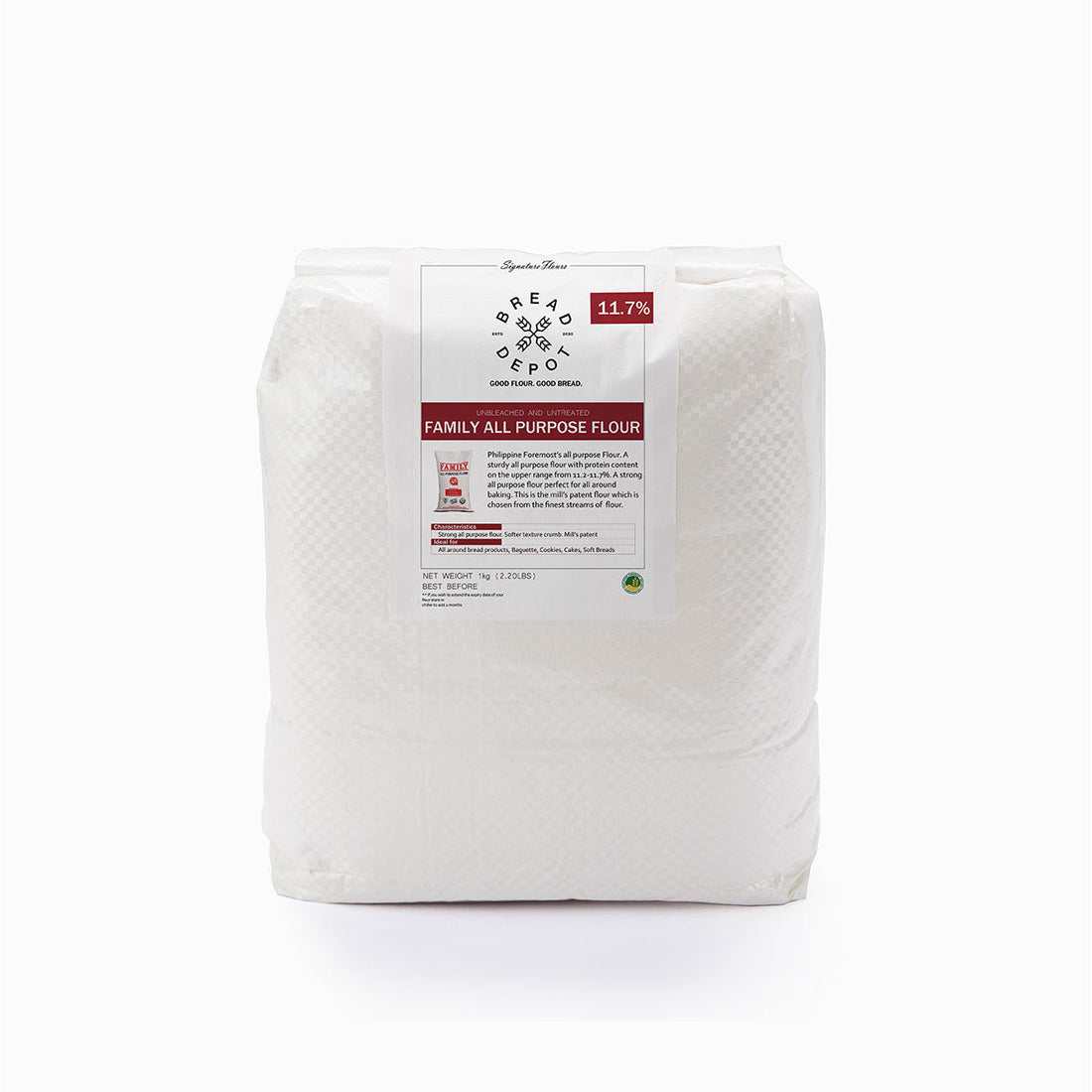 Unbleached Family All Purpose Flour Kilo – The Bread Depot