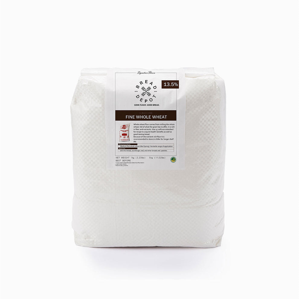 Unbleached Medium Fine Whole Wheat Flour 25 kg Sack – The Bread Depot