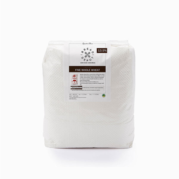 Unbleached Medium Fine Whole Wheat Flour Kilo – The Bread Depot
